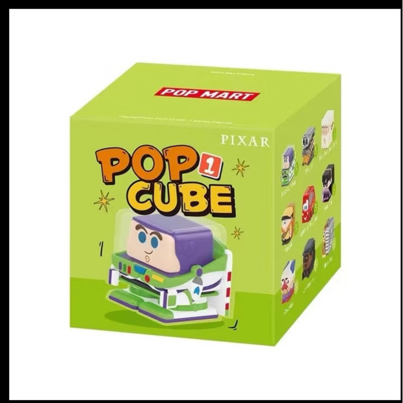 สินค้าพร้อมส่งจากไทย Pop Mart แท้ 100% POP CUBE 1 2 3 Pixar (ระบุตัว ...