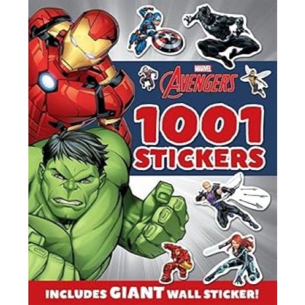 (ใหม่) Marvel Avengers : 1001 Stickers (1001 Stickers Marvel) | Shopee ...