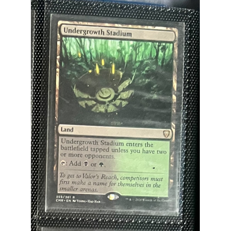 การ์ด MTG Undergrowth Stadium Land EDH Magic the Gathering รุ่น CMR ...