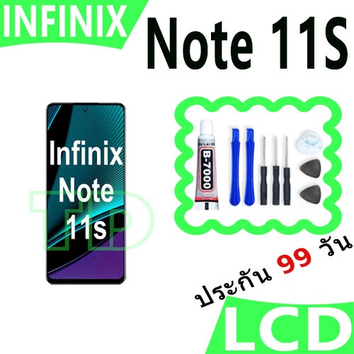 หน้าจอ LCD Display จอ + ทัช Infinix Note 11S,X698 งานแท้ อะไหล่มือถือ ...