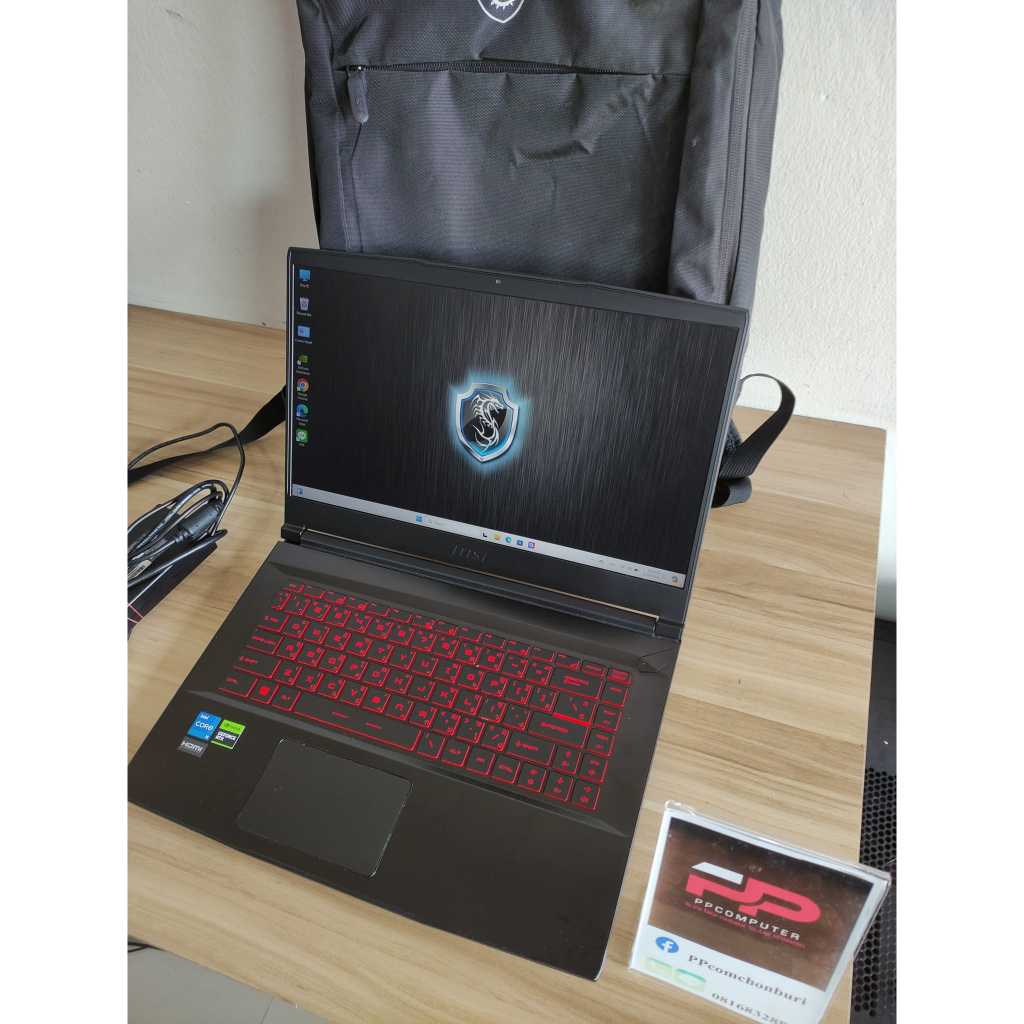 💻 โน๊ตบุ๊ค MSI i5 RTX4050 เล่นเกมส์แรงๆ | Shopee Thailand