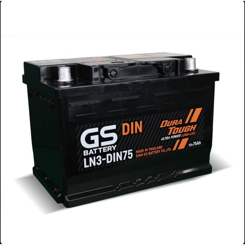 แบตเตอรี่รถยนต์ รุ่น LN3-DIN75ค่าย GS Battery (ติดรถ Revo,d-max)รับ ...