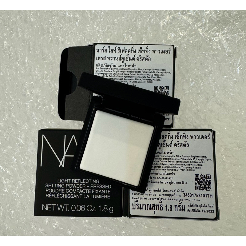 NARS Light Reflecting Translucent Setting Powder Pressed - Crystal 1.8g | Shopee Thailand