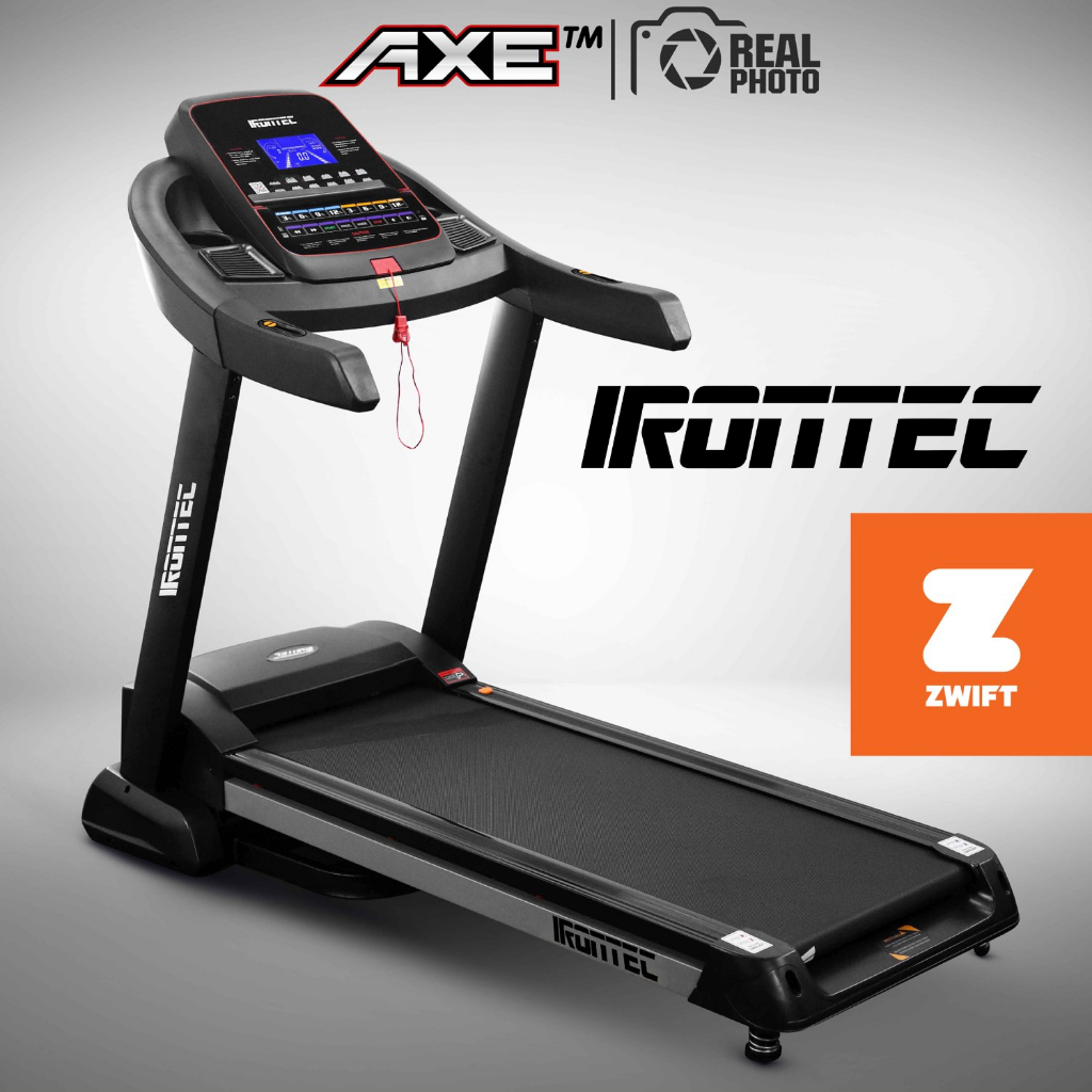 ลู่วิ่งไฟฟ้า รุ่น AXE - เครื่องออกกำลังกาย แบรนด์ IRONTEC | Shopee Thailand