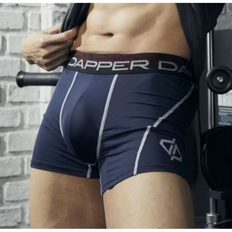 กางเกงในชาย | สภาพดีDAPPER Performanceทรง Boxer Briefs รุ่น UB2A1008E(1ตัว) | Shopee Thailand