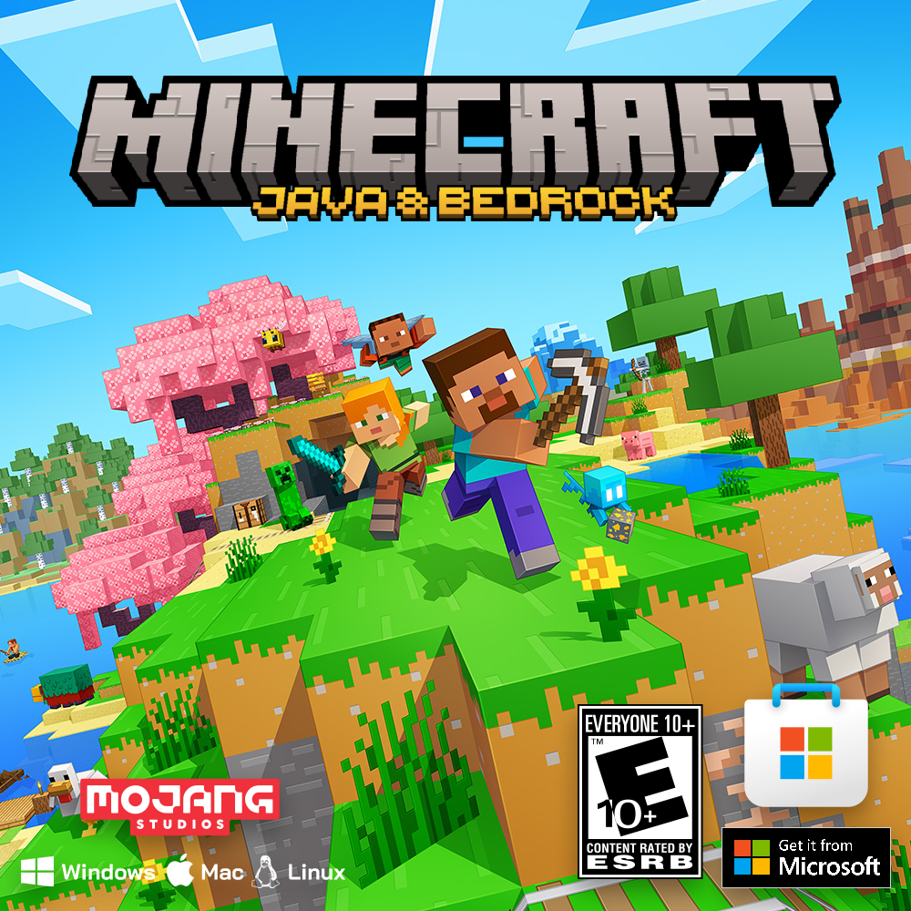 เกม PC Minecraft Java & Bedrock Edition for PC เกมแท้ 100% | Shopee ...