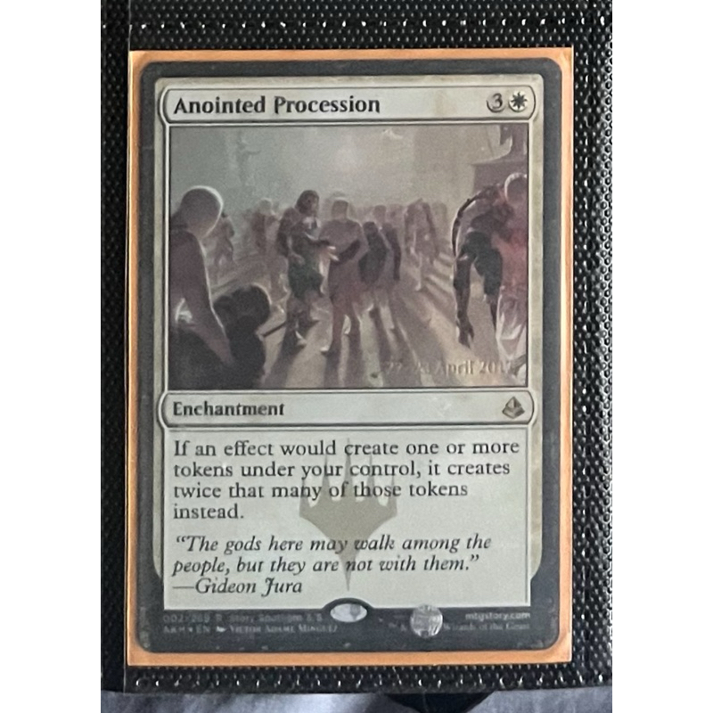 การ์ด MTG Anointed Procession Foil White Magic the Gathering EDH รุ่น ... การ์ด MTG Anointed Procession Foil White Magic the Gathering EDH รุ่น ...