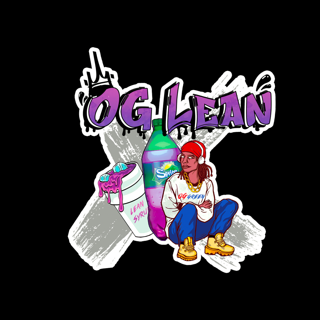 สติ๊กเกอร์ OG LEAN เฟี้ยวๆ | Shopee Thailand