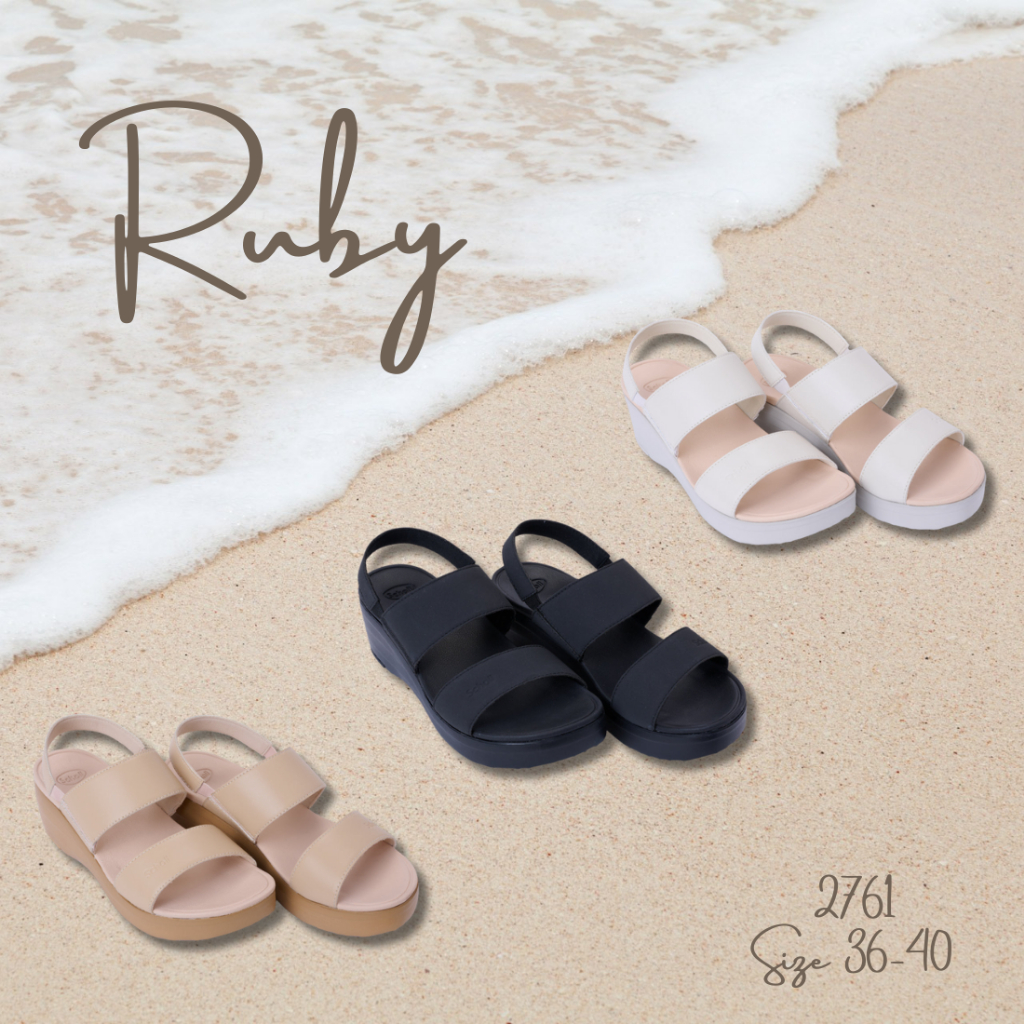 Scholl รองเท้าแตะ ผู้หญิง สกอลล์ รัดส้น รุ่น Ruby | Shopee Thailand