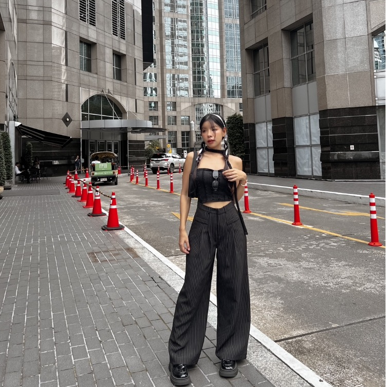 Lena Pants.(กางเกงรุ่นลีน่า) MONTHA กางเกงผู้หญิง Lady เสื้อผ้า ...