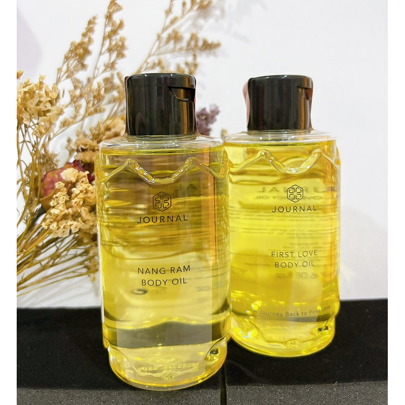 Journal Body oil บอดี้ออยล์ กลิ่น First Love , Nang ram 180ml. ของแท้ ...