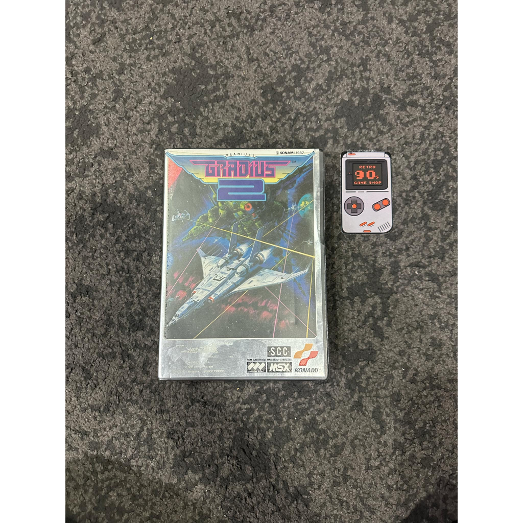 Konami Cartridge MSX Gradius 2 Boxed / Japan | Shopee Thailand