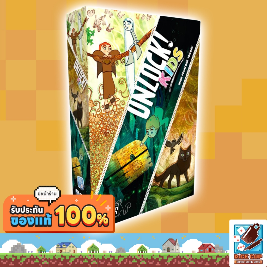 [ของแท้] UNLOCK KIDS #4 Irish Folklore Board Game | Shopee Thailand