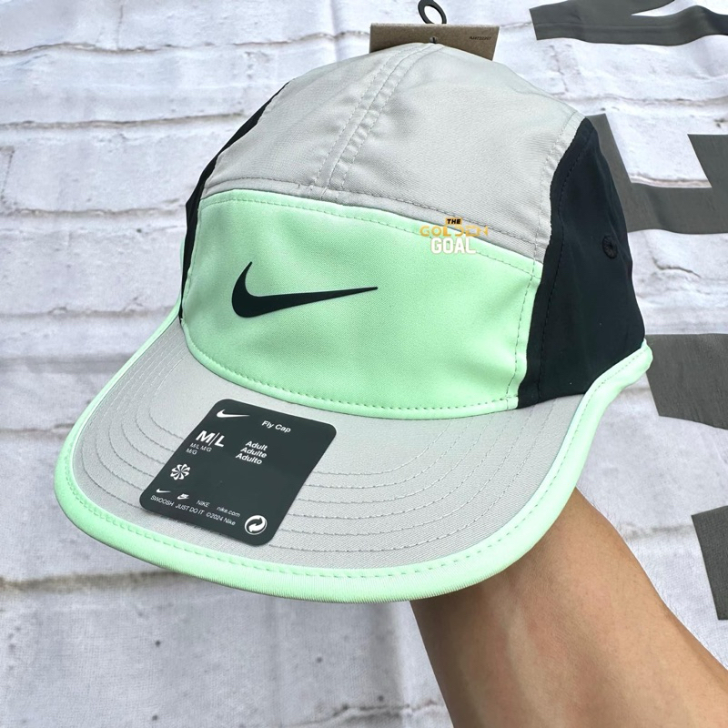 หมวก Nike Dri-fit Fly Cap 5 Panel “Green” ของแท้100% | Shopee Thailand
