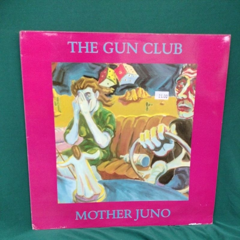 1LP vinyl แผ่นเสียง the gun club - mother juno (ปก vg+) (แผ่น nm ...
