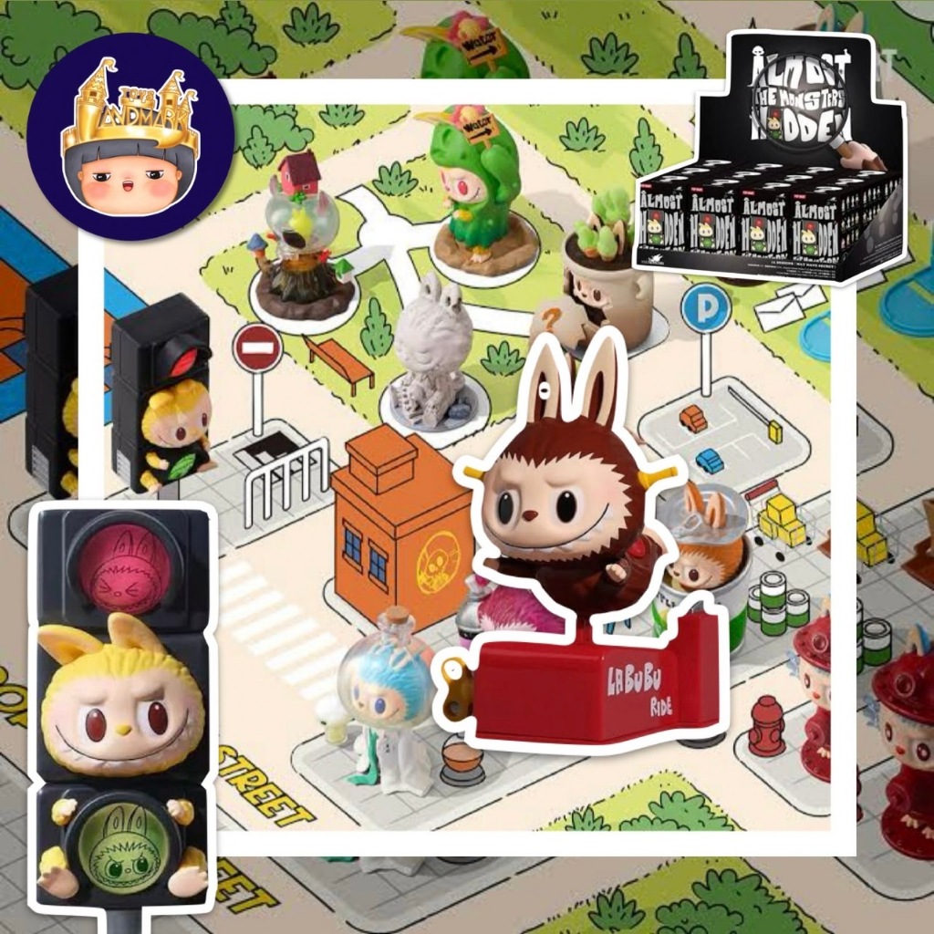 [จุ่ม/พร้อมส่ง] Labubu The Monster Almost Hidden | Shopee Thailand