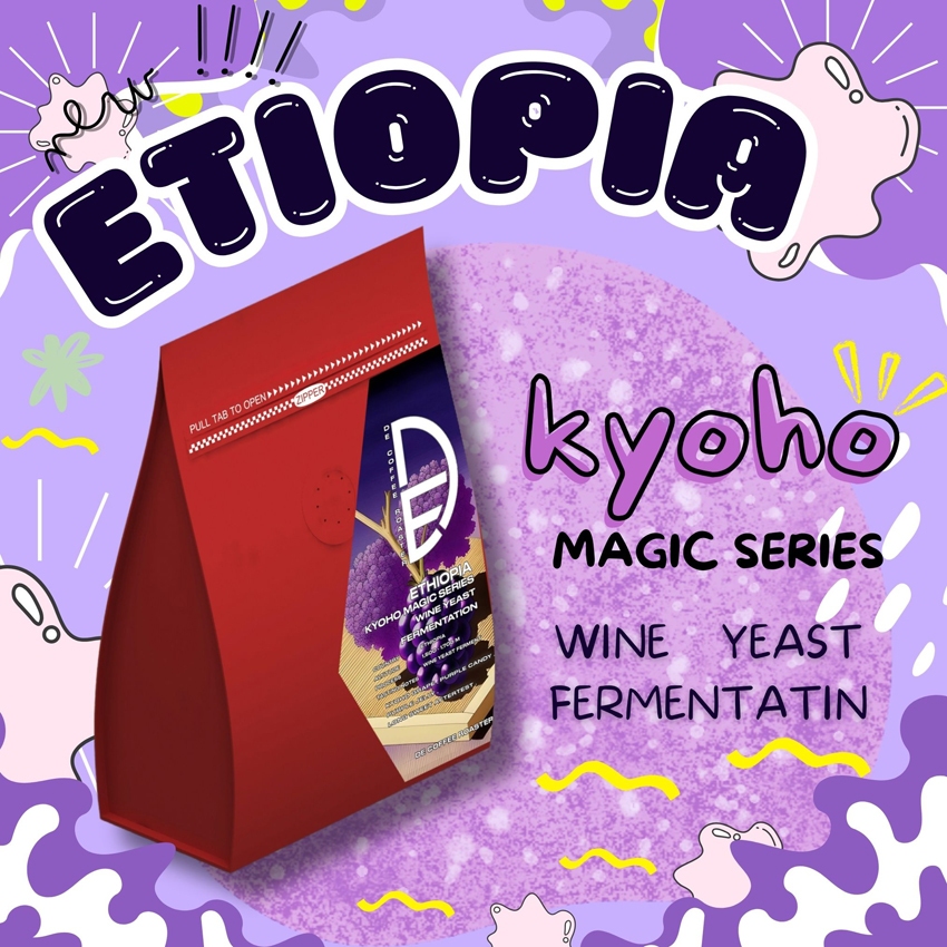 เมล็ดกาแฟคั่ว ETHIOPIA KYOHO MAGIC SERIES 200g | Shopee Thailand