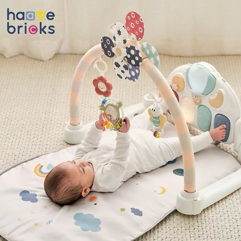 💕พร้อมส่ง💕 🇰🇷 [Haave Bricks] Pinwheel Baby Gym: ที่พัฒนาร่างกายสำหรับ ...