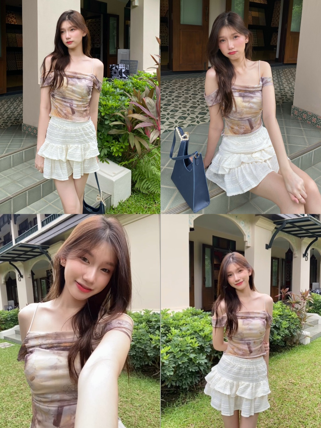 𝘚𝘶𝘯.𝘵𝘶𝘳𝘥𝘢𝘺 เสื้อเปิดไหล่ fairon | Shopee Thailand