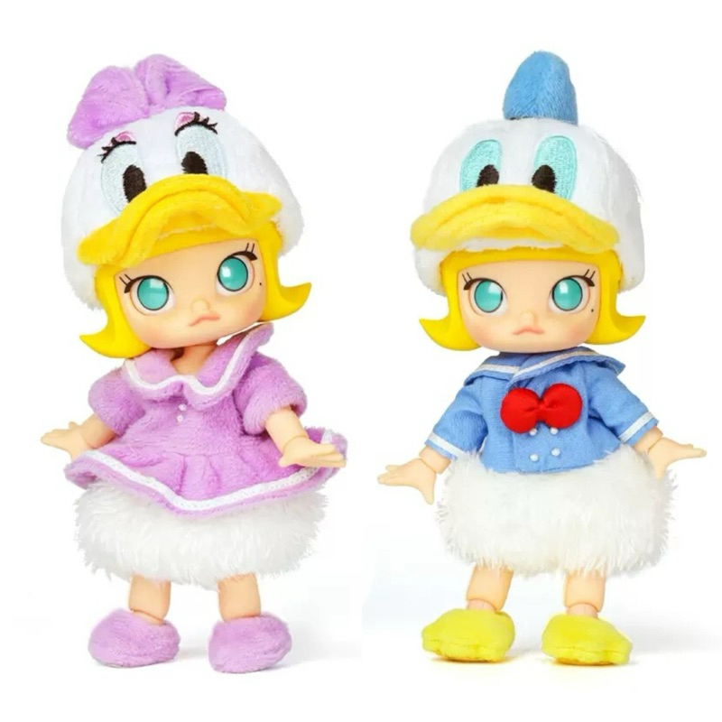 POPMART × Disney Daisy Duck & Donald Duck Molly Action Figure | Shopee ...