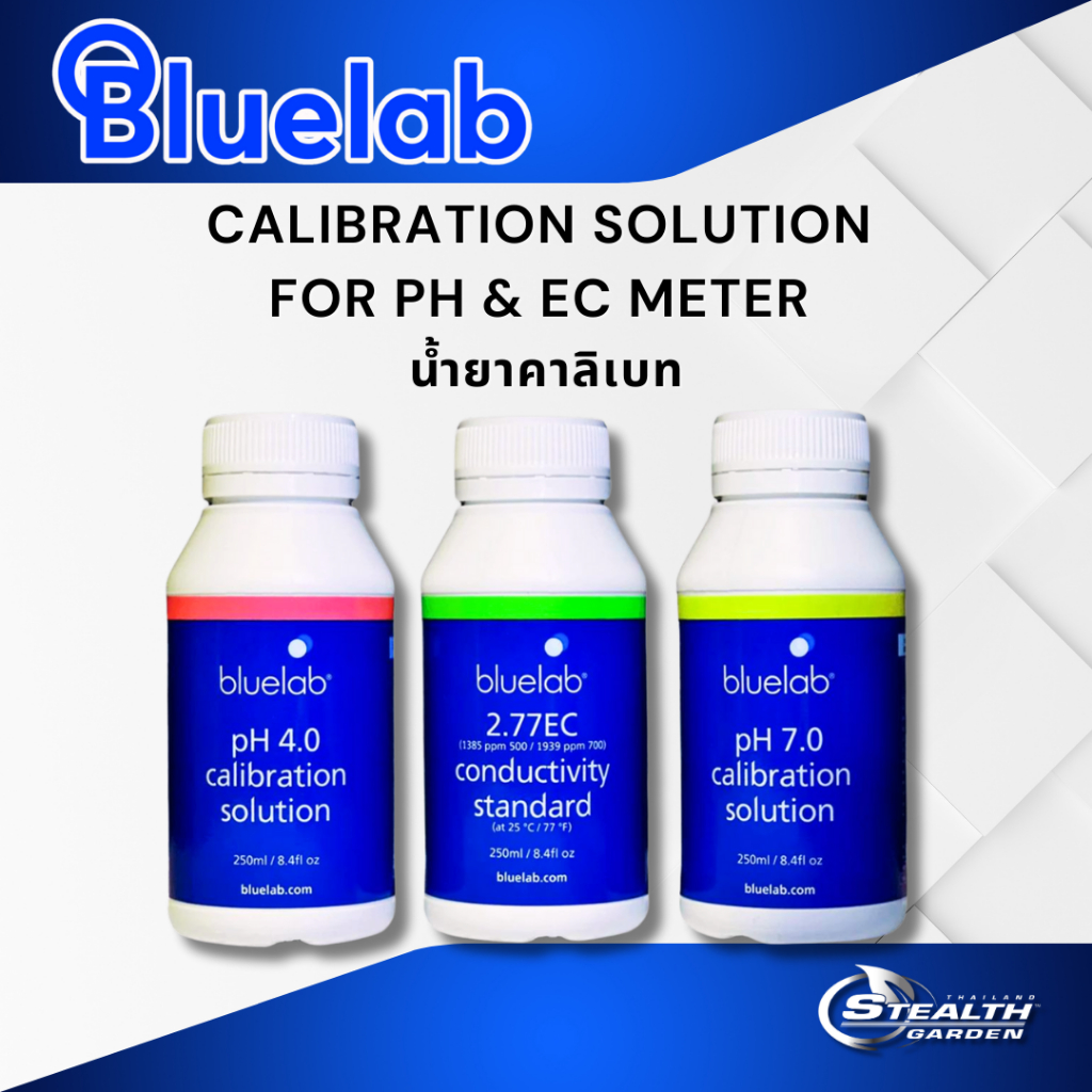 Bluelab CALIBRATION SOLUTION FOR PH & EC METER น้ำยาต่างๆ | Shopee Thailand