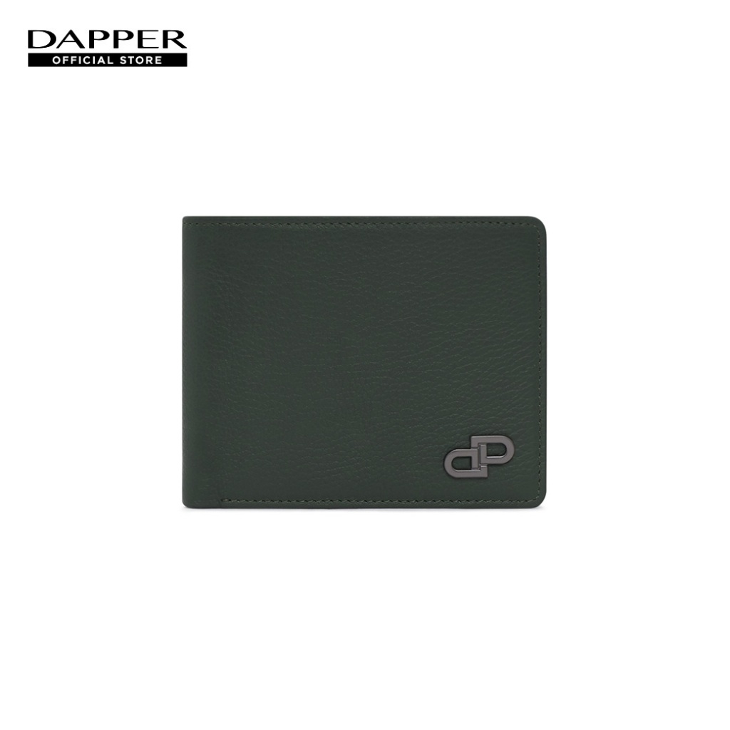 DAPPER กระเป๋าสตางค์ DP Iconic Leather Billfold Wallet สีเขียวเข้ม (BWM ...