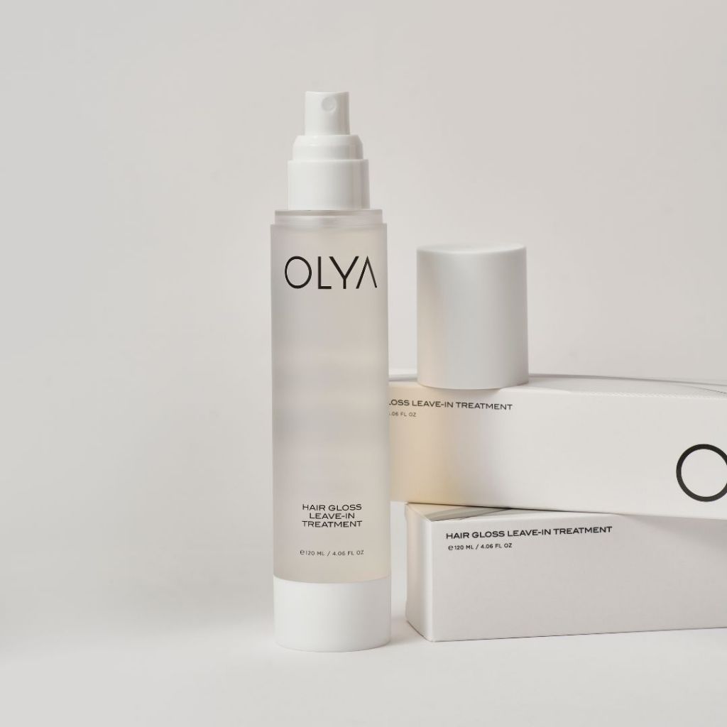 OLYA Hair Gloss Leave-in Treatment สเปรย์ฉีดผมแบบไม่ต้องล้างออก ช่วยให้ผมเงางาม ลดผมชี้ฟู ...