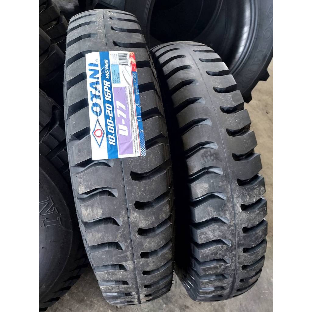 ยางรถบรรทุก OTANI U77 ขนาด 10.000-20 ผ้าใบ16ชั้น (ยางหลัง) | Shopee ...