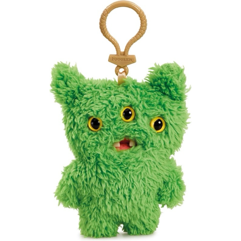 Genuine Fuggler Ugly Monster Reek-O (Green Fuzzy) Key Chain พวงกุญแจ ...