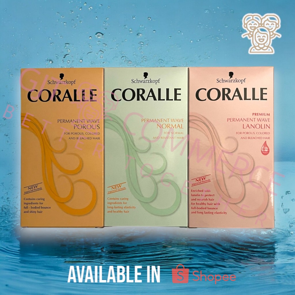 คอรัลล์ น้ำยาดัดผม 100 มล. (Coralle Permanent Wave Lotion 100 ml ...