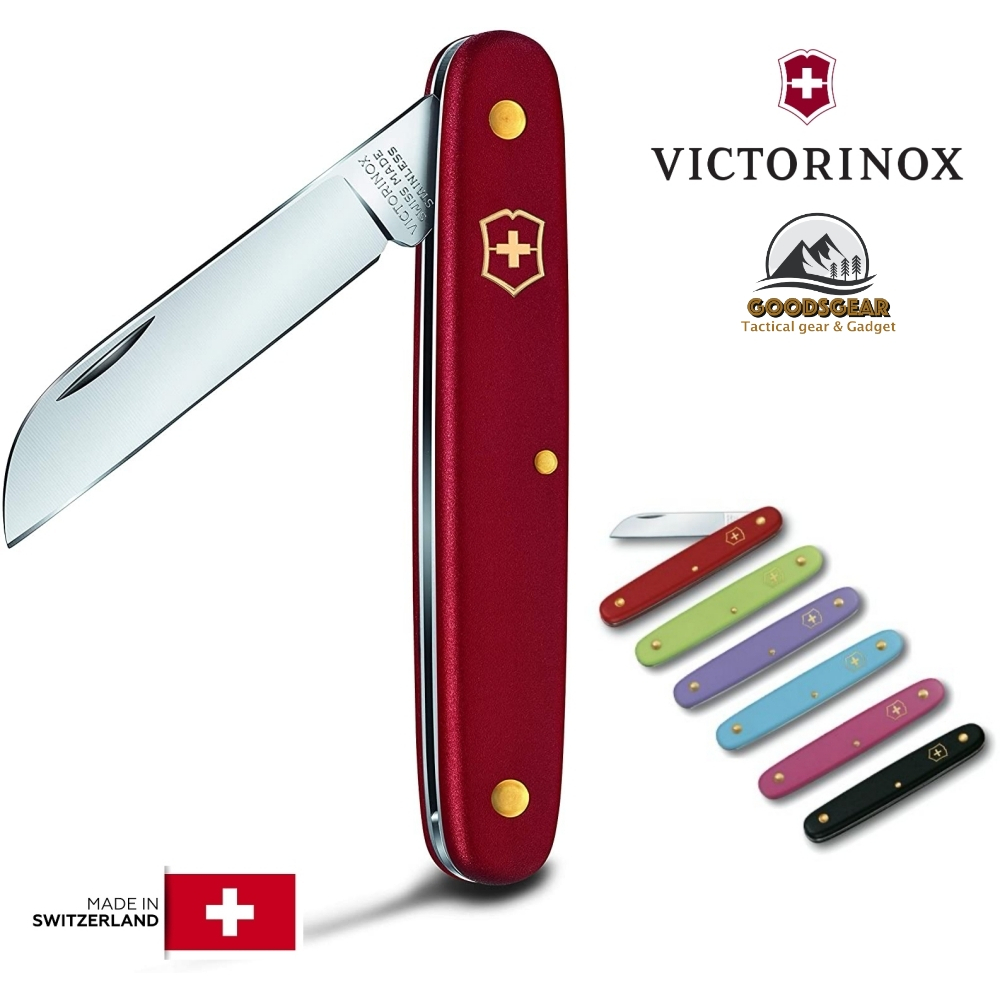 มีดตัดแต่งกิ่ง ติดตา พับได้ Victorinox Garden Floral Knife | Shopee ...
