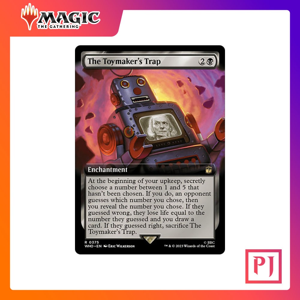 [MTG] The Toymaker's Trap (Extended Art) [WHO] [BLACK] [RARE] [NORMAL ...