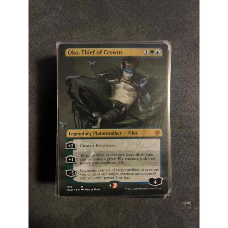 การ์ด MTG Oko, Thief of Cloud Multi Magic the Gathering EDH รุ่น ELD ...