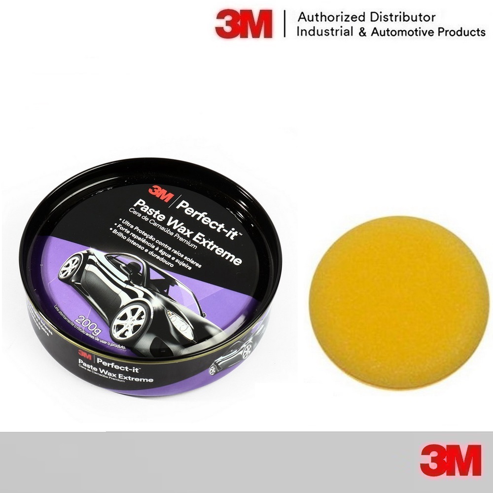 3M Paste Wax Extreme น้ำยาเคลือบเงา น้ำยาเคลือบรถคุณภาพสูง 200g. (ทดแทน ...