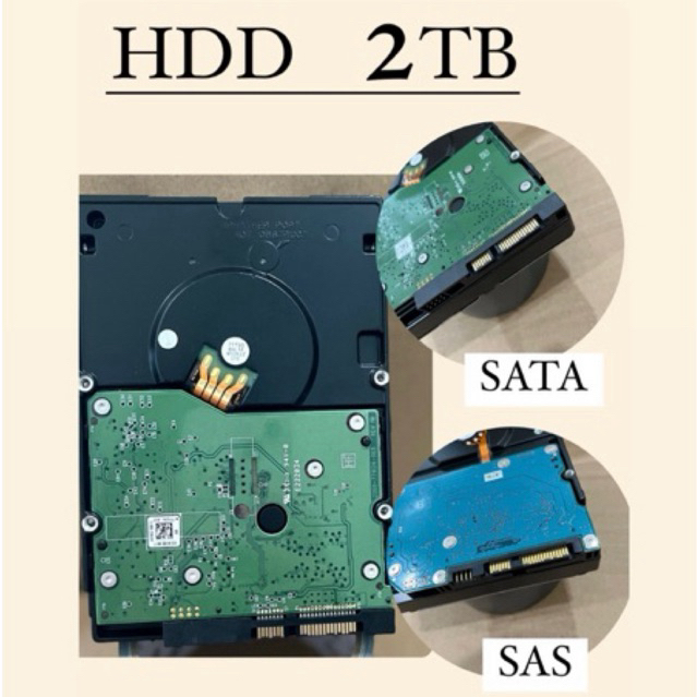 (พร้อมส่ง) HDD ฮาร์ดดิกส์ สำหรับPC ความจุ 2TB 7200RPM (6.0GB/S) 5V ...