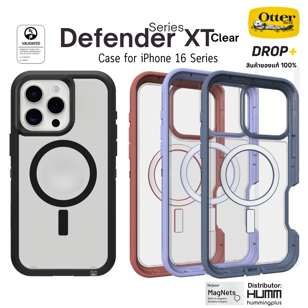 OtterBox Defender Series XT Clear for Magnets Case เคสกันกระแทก สำหรับ ...