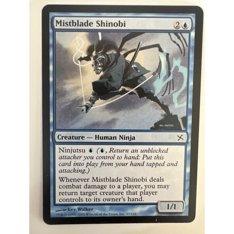 Mistblade Shinobi ของแท้พร้อมส่ง Betrayers of Kamigawa Maic the ...
