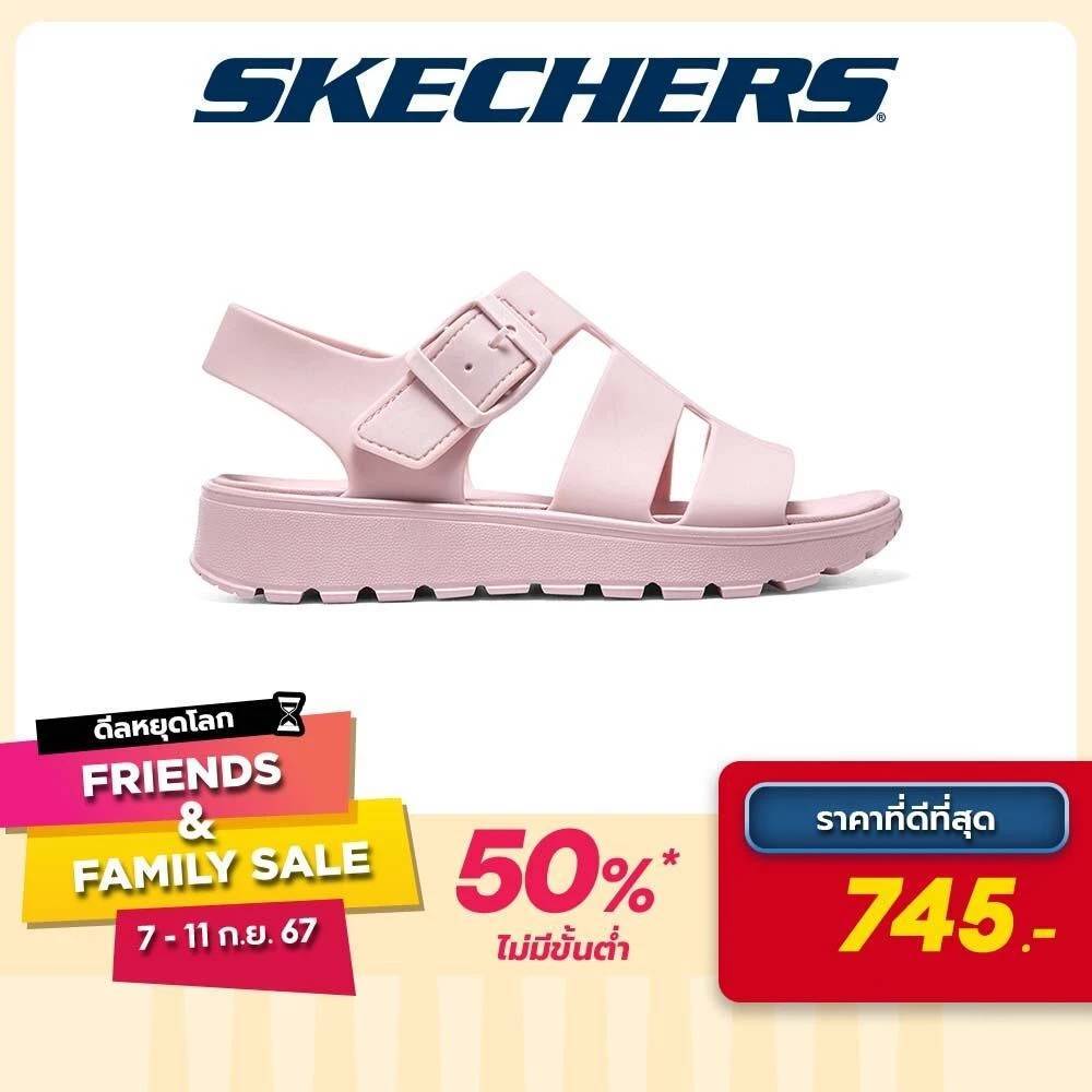 Skechers ของใหม่ (มือสอง) สเก็ตเชอร์ส รองเท้าแตะผู้หญิง Women Foamies ...