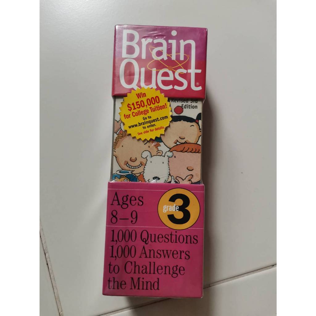 Brain Quest Ages 8-9 Grade 3 ในซีล | Shopee Thailand