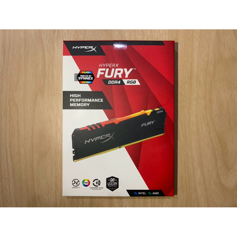 KINGSTON FURY HYPER X RGB 8x2 16GB BUS2666 DDR4 ( ประกัน LT ) | Shopee ...