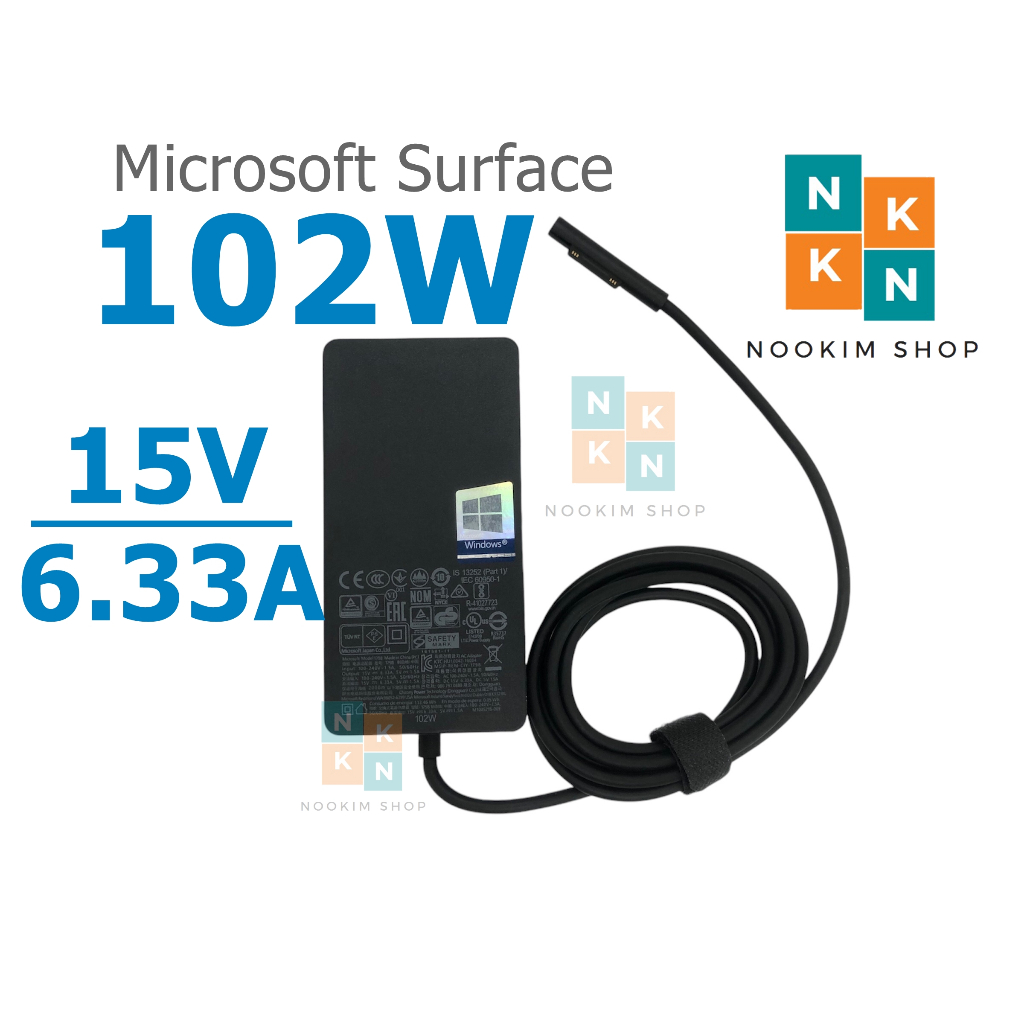 Microsoft Surface Adapter ของแท้ สำหรับ Surface BOOK, Surface PRO, 102W ...