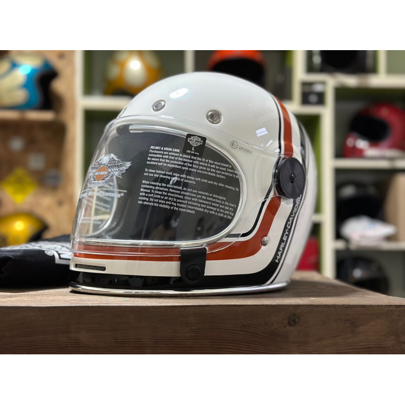 BELL Harley-Davidson Vintage Stripe helmet หมวกกันน๊อก Size : L ...
