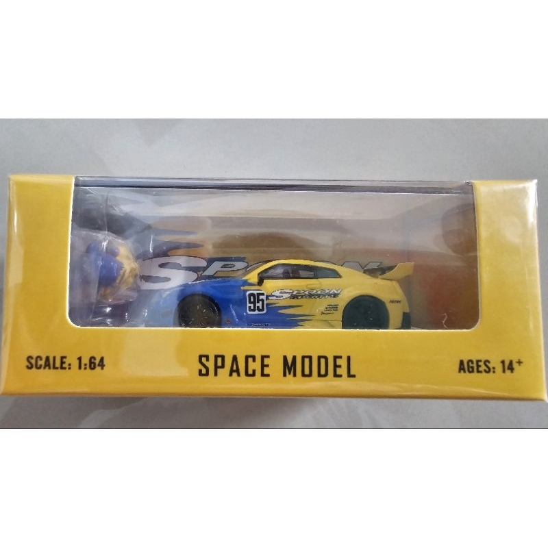 (1:64) Space Model Nissan GT-R Spoon #95 | Shopee Thailand