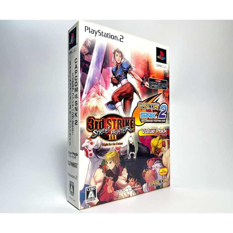 แผ่นแท้ Play Station 2 (japan)(ps2) Capcom vs. SNK 2: Millionaire ...
