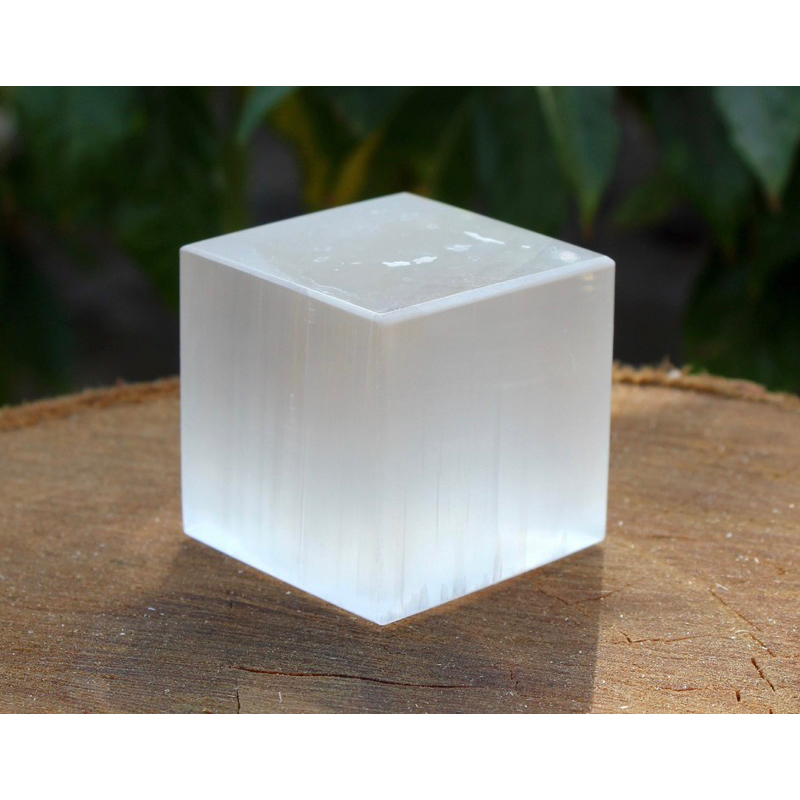 Large 55MM Natural White Selenite Crystals Healing Power Fengshui ...