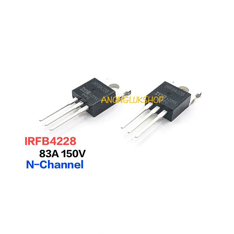 ราคาต่อ 1ตัว 👉👉 IRFB4228 FB4228 N-Channel Mosfet Transistor 150V 83A มอสเฟต TO-220 | Shopee Thailand