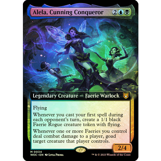 [MTG][Single][WOC] Alela, Cunning Conqueror ระดับ Mythic [ภาษาอังกฤษ ...