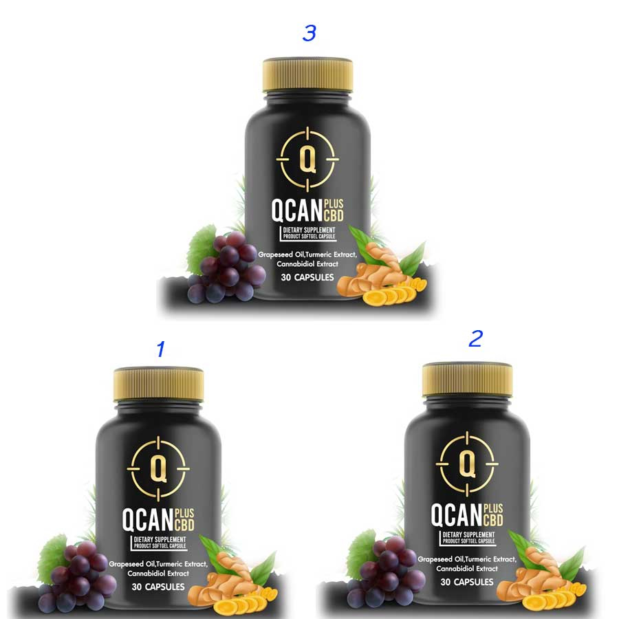 QCAN PLUS CBD คิวแคนพลัส ซีบีดี = 3 ขวด | Shopee Thailand