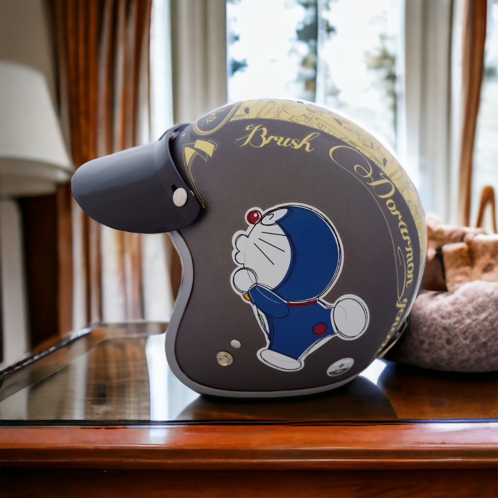 หมวกกันน็อคลิขสิทธิ์แท้โดเรมอน CAFE 01 มี 4 สี - Motorcycle Helmets ...