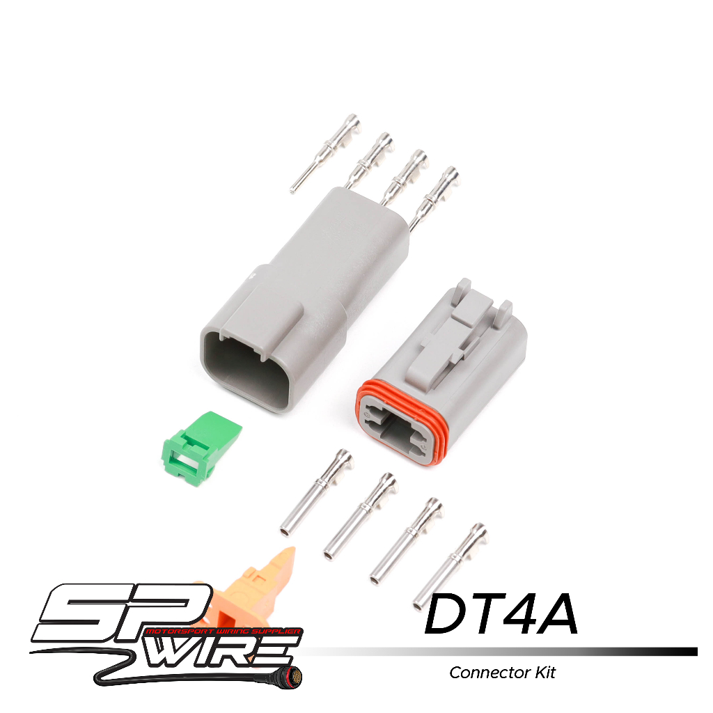 DT4A-008 #ปลั๊กDT 4 Pin Backshell-Spwire motorsportwiring | Shopee Thailand